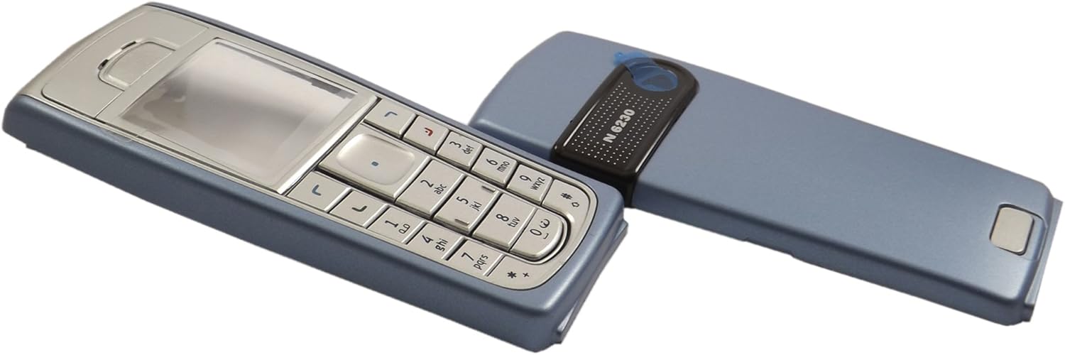Amazon.com: Housing Faceplate Panel For Nokia 6230 / Blue : Cell Phones ...