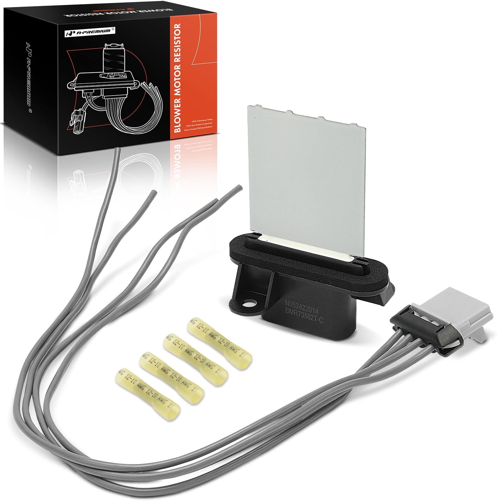 Amazon.com: A-Premium HVAC Fan Blower Motor Resistor Kit Compatible ...