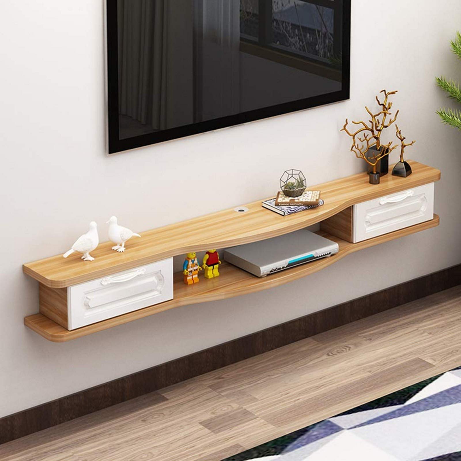 Buy Floating Tv Cabinet Floating TV Stand Home Wall ed TV Console TV ...