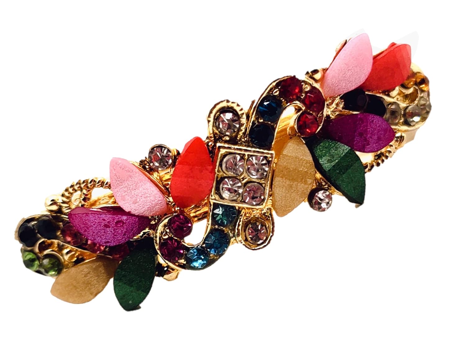 SriShopify Handicrafts hair accessories stones hair clips for women ...