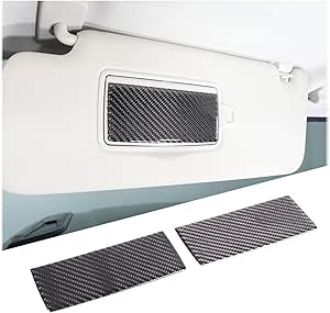 Amazon.com: HIRUFAIT Sun Visor Makeup Mirror Cover Sticker Compatible ...