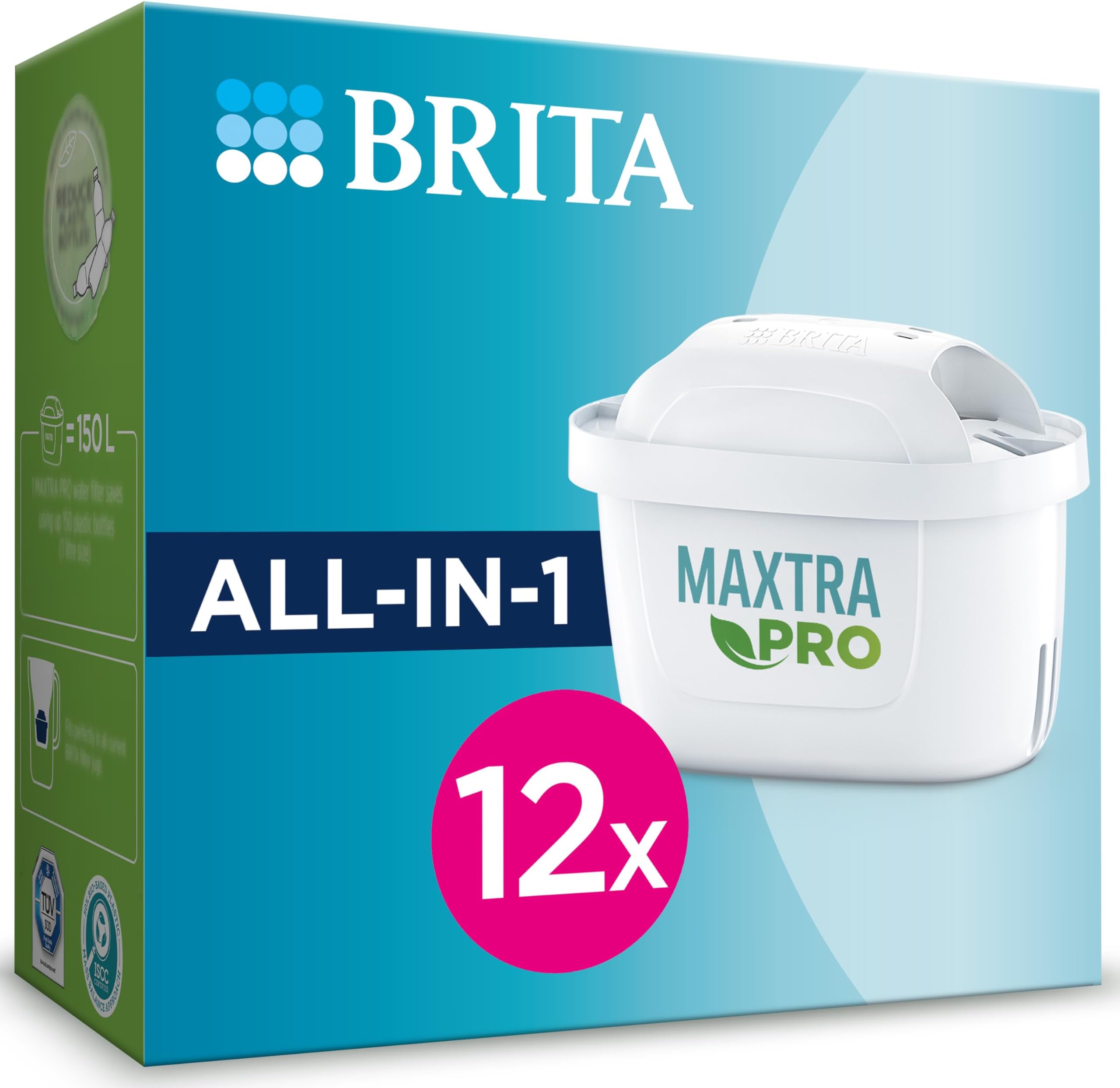 Amazon.com: BRITA MAXTRA PRO All-in-1 Water Filter Cartridge (Now Pure ...