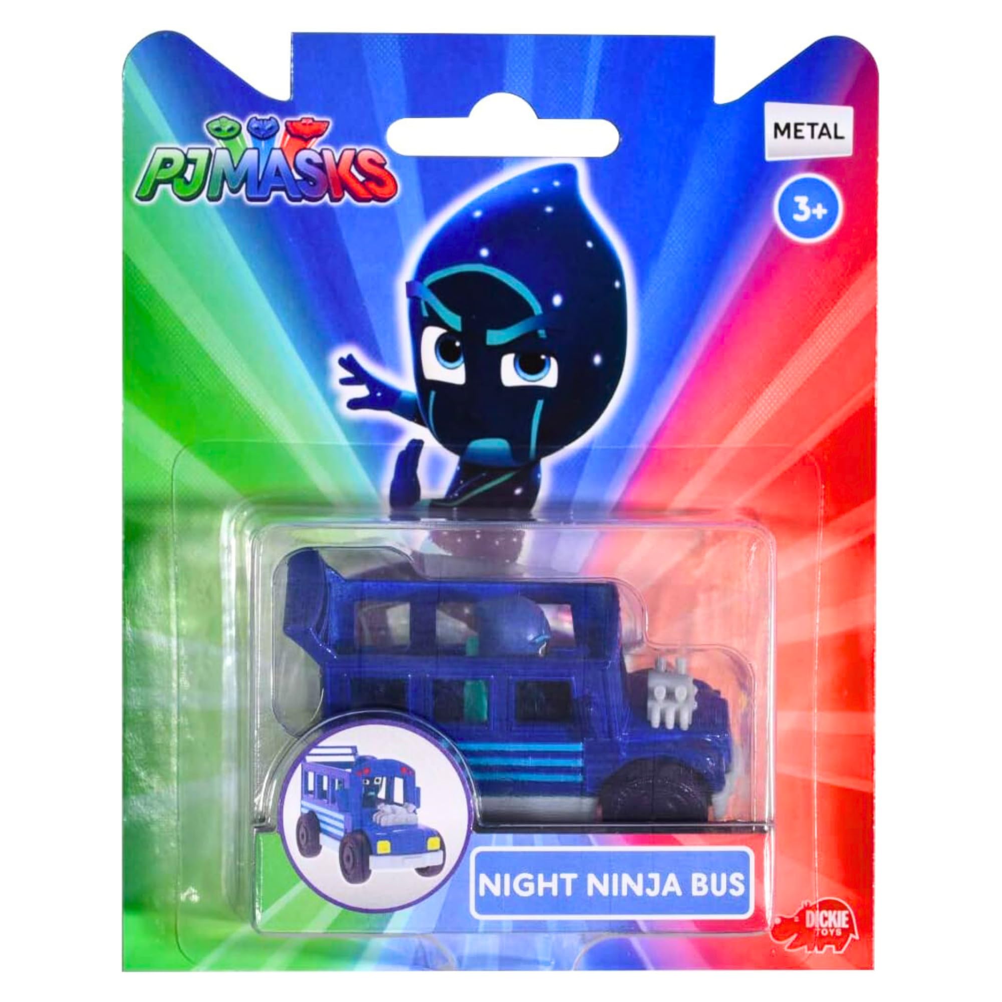 PJ Masks Toy Figure & Playset Mega Bundle Set 3 – Night Ninja Bus ...