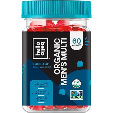 Amazon.com: Hello Bello Organic Women's Multi Vitamin Gummy - Gluten ...