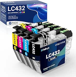 LC432 LC 432 Ink Cartridges Replacement Compatible for Brother LC-432 ...