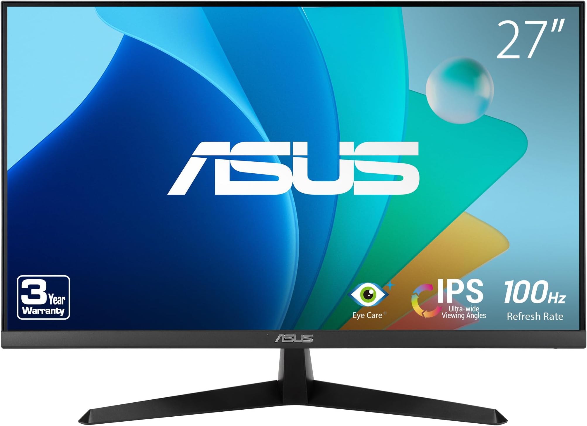 Amazon.com: ASUS 27” 1080P Eye Care Monitor (VY279HGR) - Full HD, IPS ...