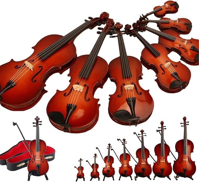 Amazon.com: Tiny Violin with Sound, World Smallest Playable Tiny Violin ...