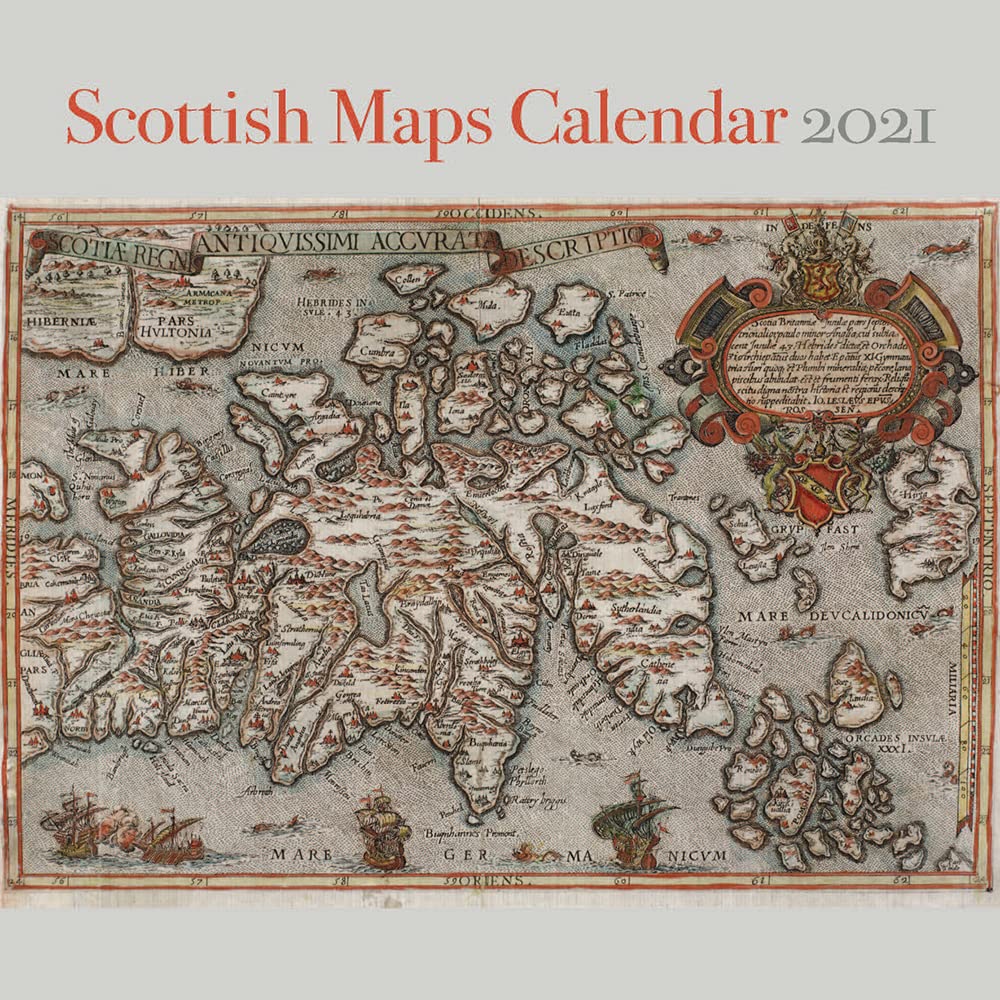 Scottish Maps Calendar 2021 (Calendars 2021): Amazon.co.uk: National ...