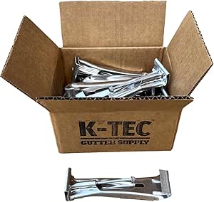 (10 Pack) 5 Inch Gutter Hangers Heavy Duty Hidden Rain Gutter Bracket ...