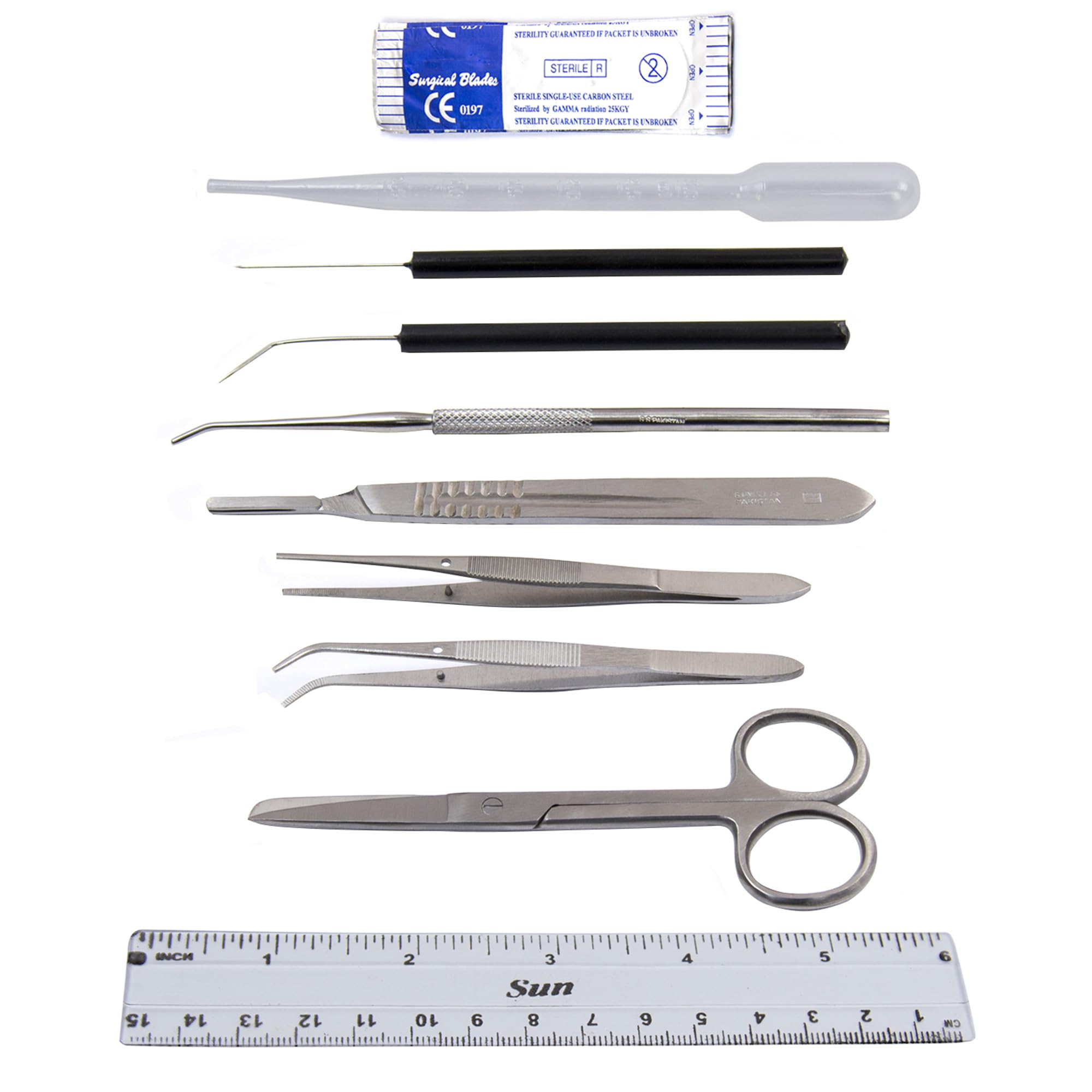 Amazon.com: DEXSUR Dissection Kit for Biology Lab & Anatomy - Stainless ...