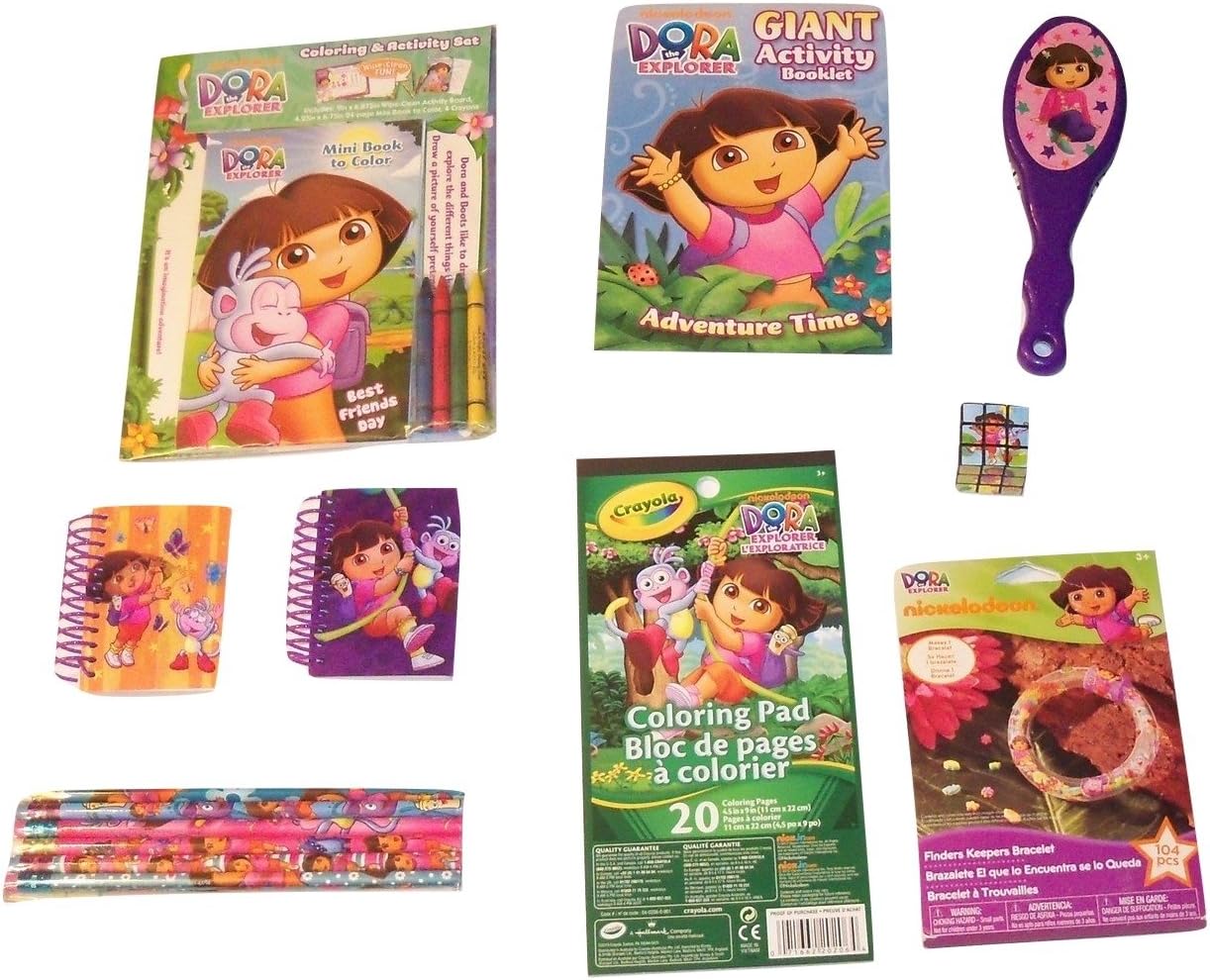 Amazon.com: Dora the Explorer Activity Gift Set ~ Best Friends Day ...