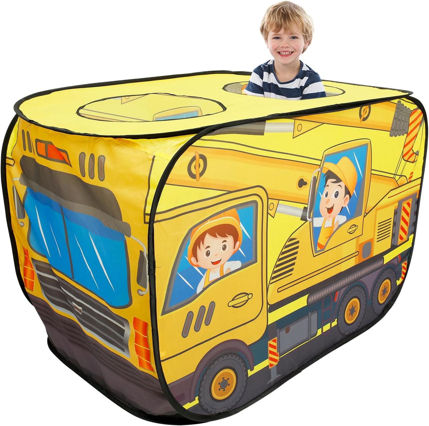 Amazon.com: Kids Pop Up Play Tent, Bus Children Play Tent, Folding ...