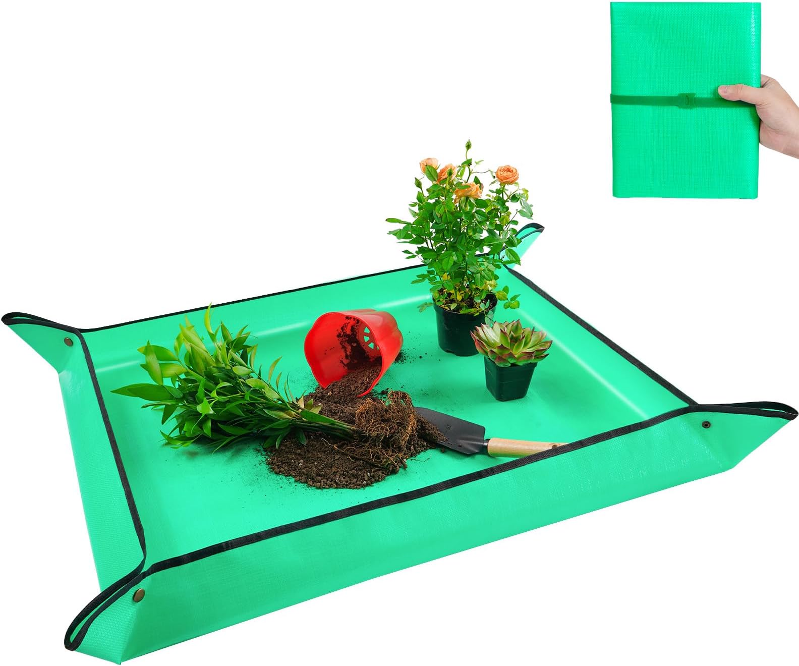 Amazon.com : 39 X 31 Inches Large Repotting Mat for Indoor Plants ...