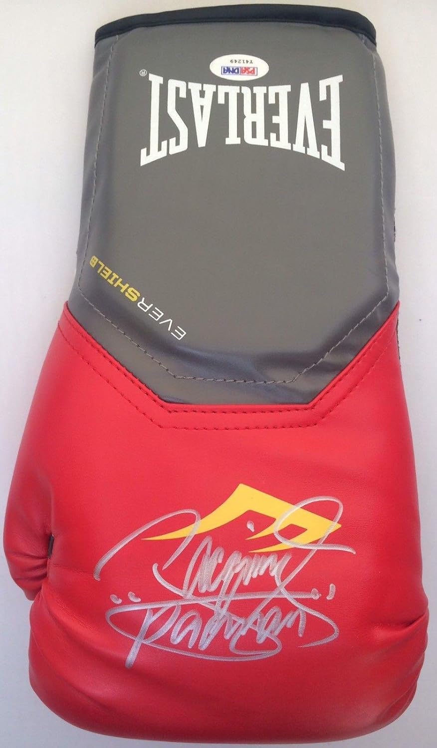 Manny Pacman Pacquiao Signed Red Everlast Boxing Glove COA HOF Y41249 ...