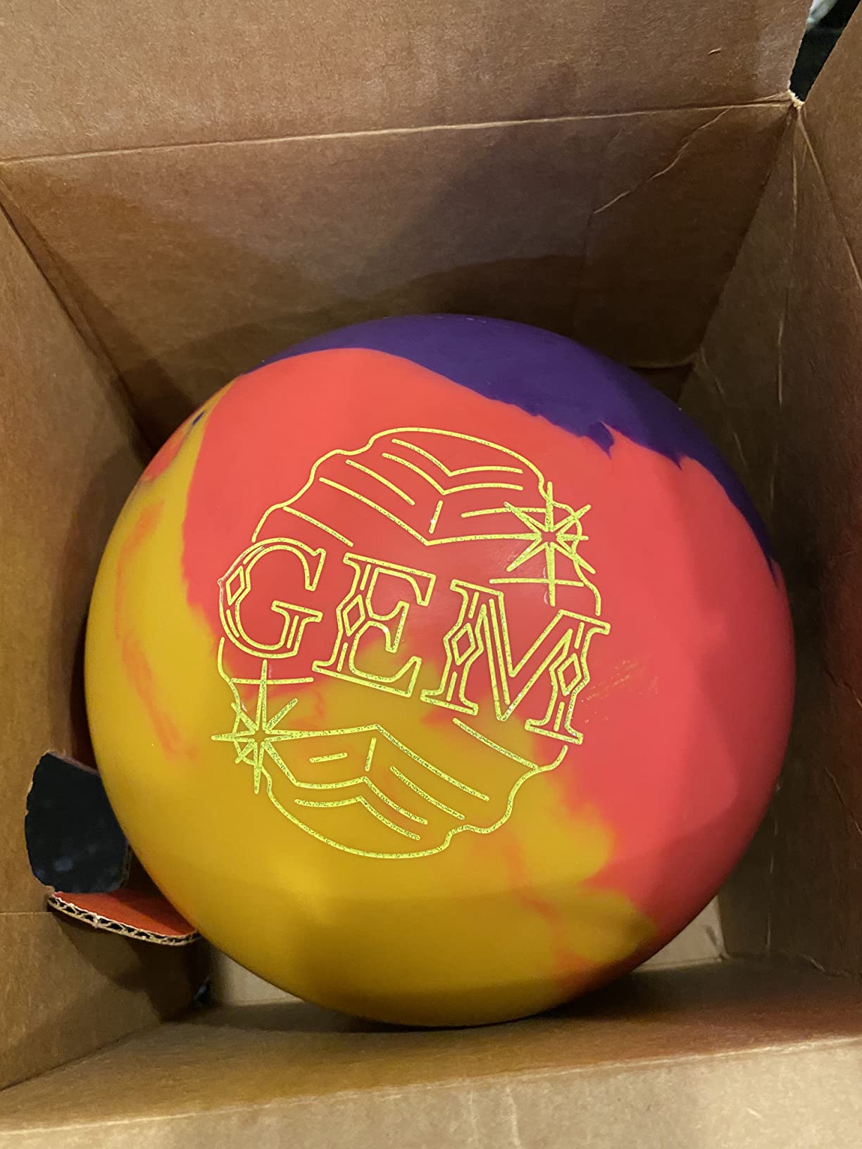 $33/mo - Finance Roto Grip Gem Bowling Ball - Citrine/Ruby/Amethyst ...