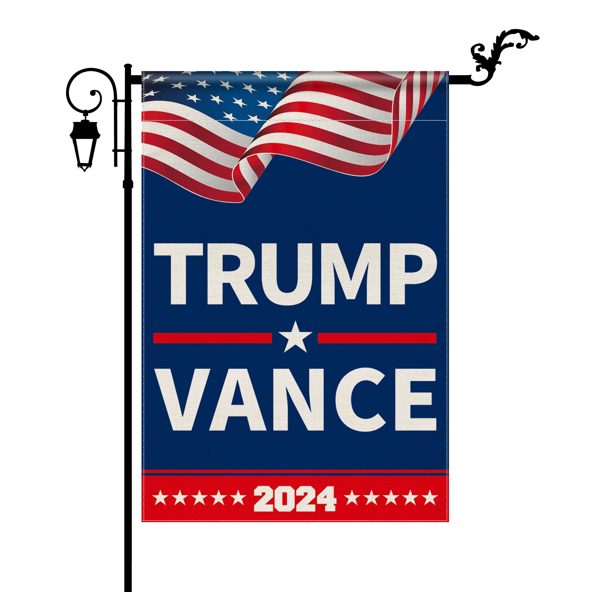 Amazon.com : Trump Vance Garden Flag Double Sided 12x18 Inch Waterproof ...