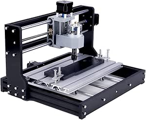 2 in 1 CNC 3018 Pro Wood Router Engraver, 10000r/min Wood Engraving ...