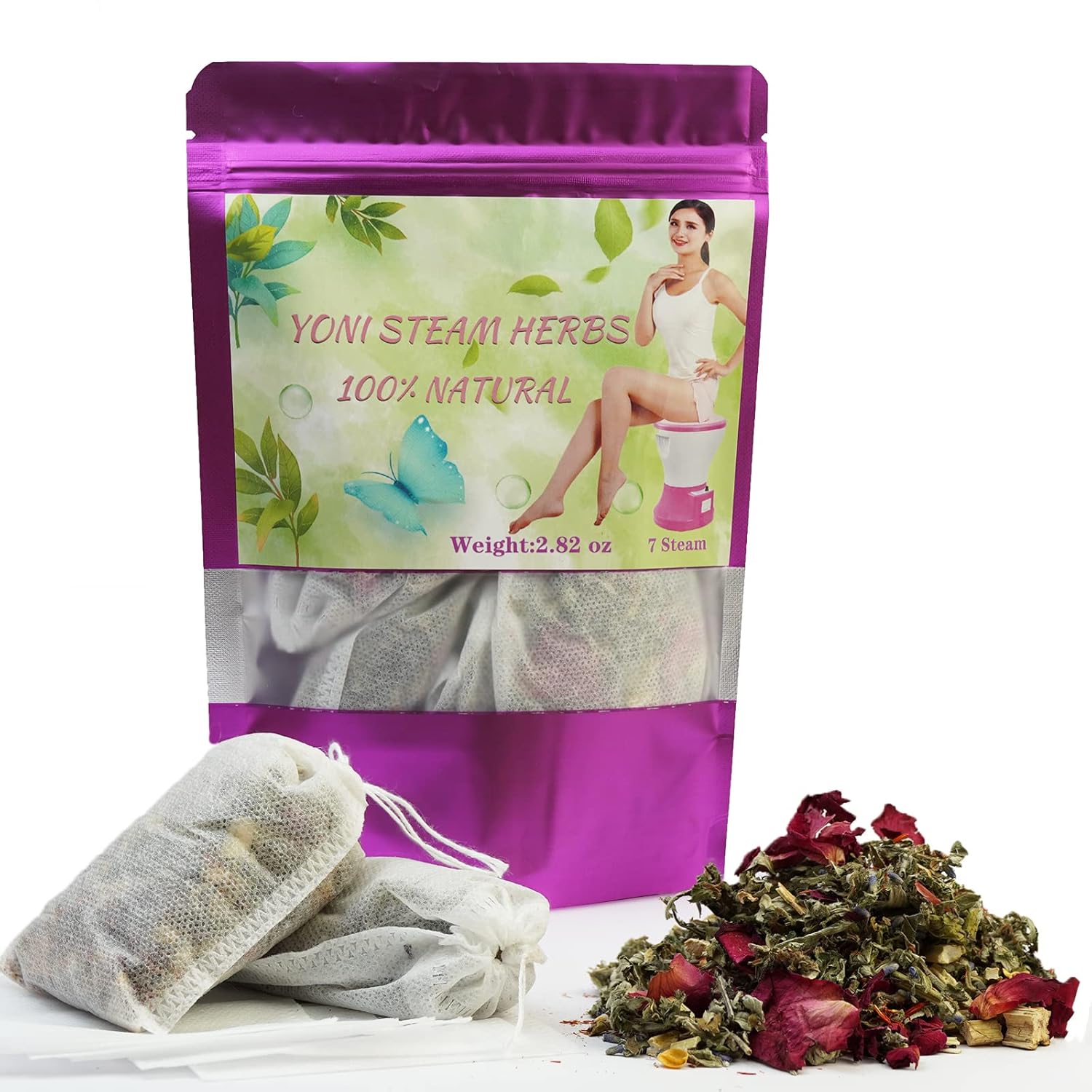 Amazon.com: Yoni Steam Herbs for Cleansing and Tightening, 3.17 oz (7 ...