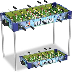 Amazon.com : RAYKEEP 32'' Mini Foosball Table, 2-in-1 Tabletop ...