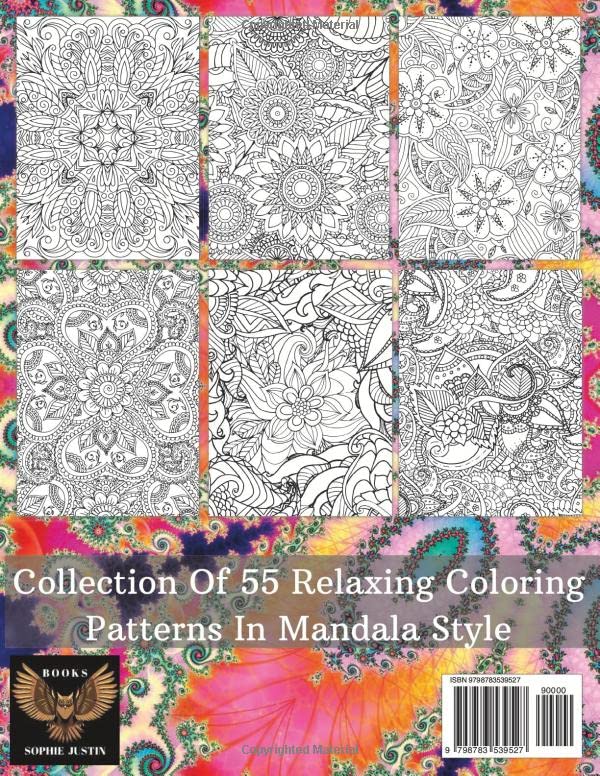 Snapklik.com : Amazing Patterns: Adult Coloring Book Coloring Pages For Mindfulness And ...