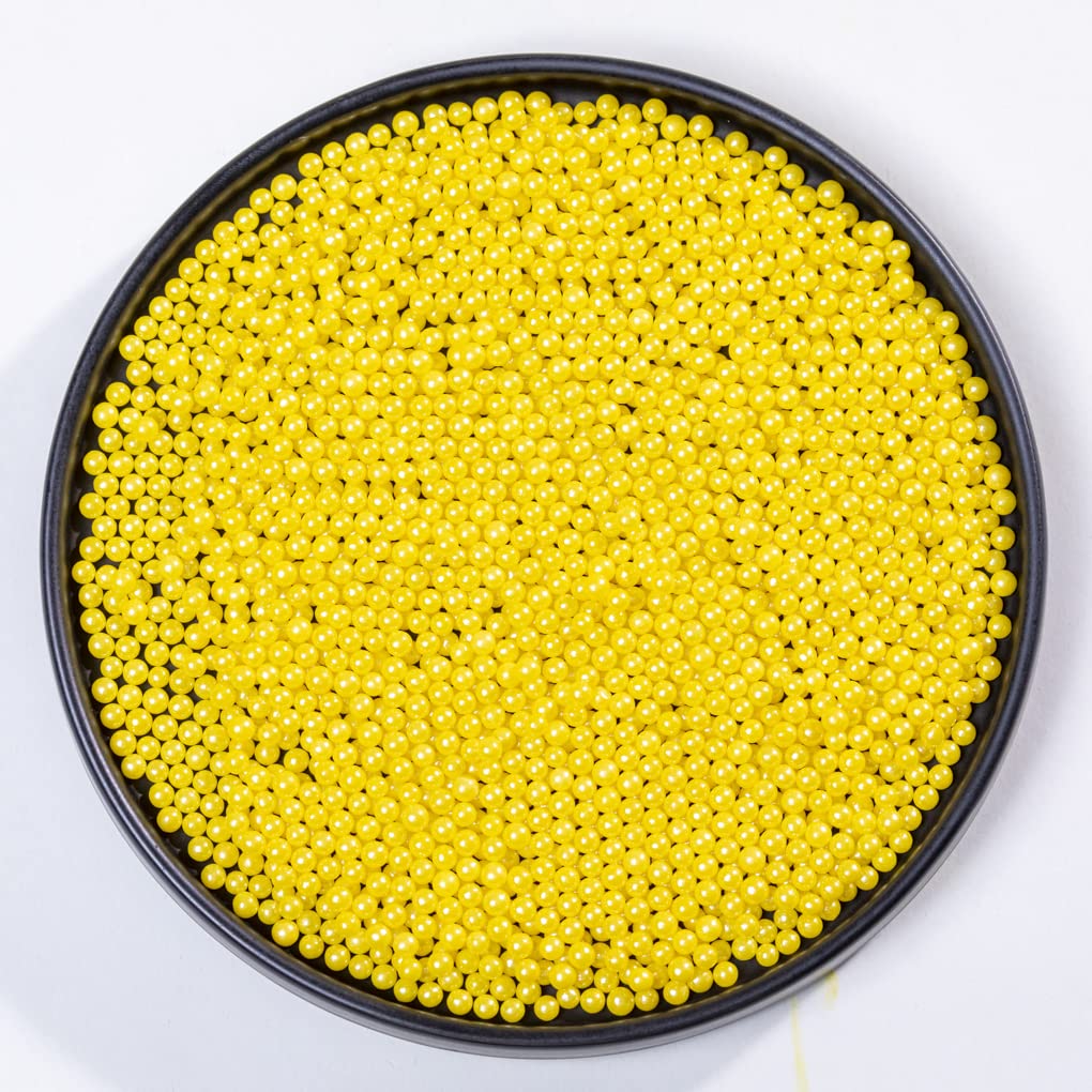 Snapklik.com : Yellow Sprinkles Edible Pearl Sprinkles,Cake ...