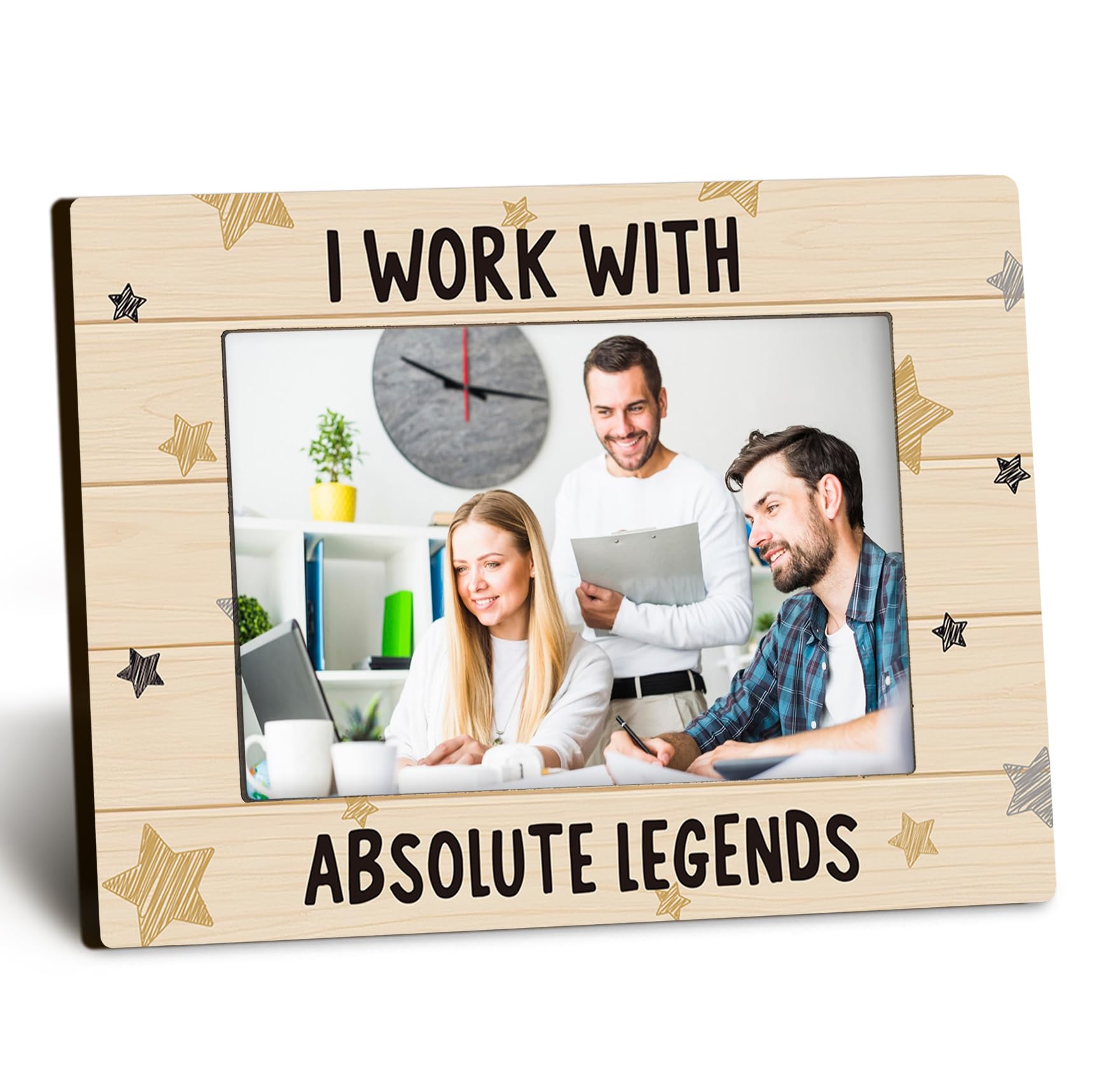 Amazon.com - DUXMNAMG Coworkers 4x6 Picture Frame, Funny Office Picture ...