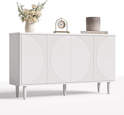 Amazon.com: NVETHM Storage Cabinet, Sideboard Buffet Cabinet with ...