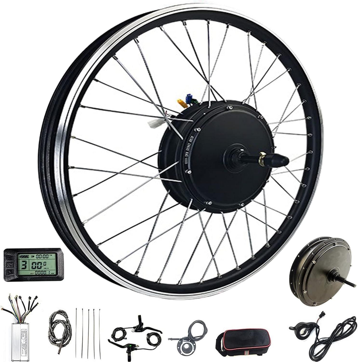 Bicycle Motor Conversion Kit Ebike Kit- Electric Bike Conversion Kit ...