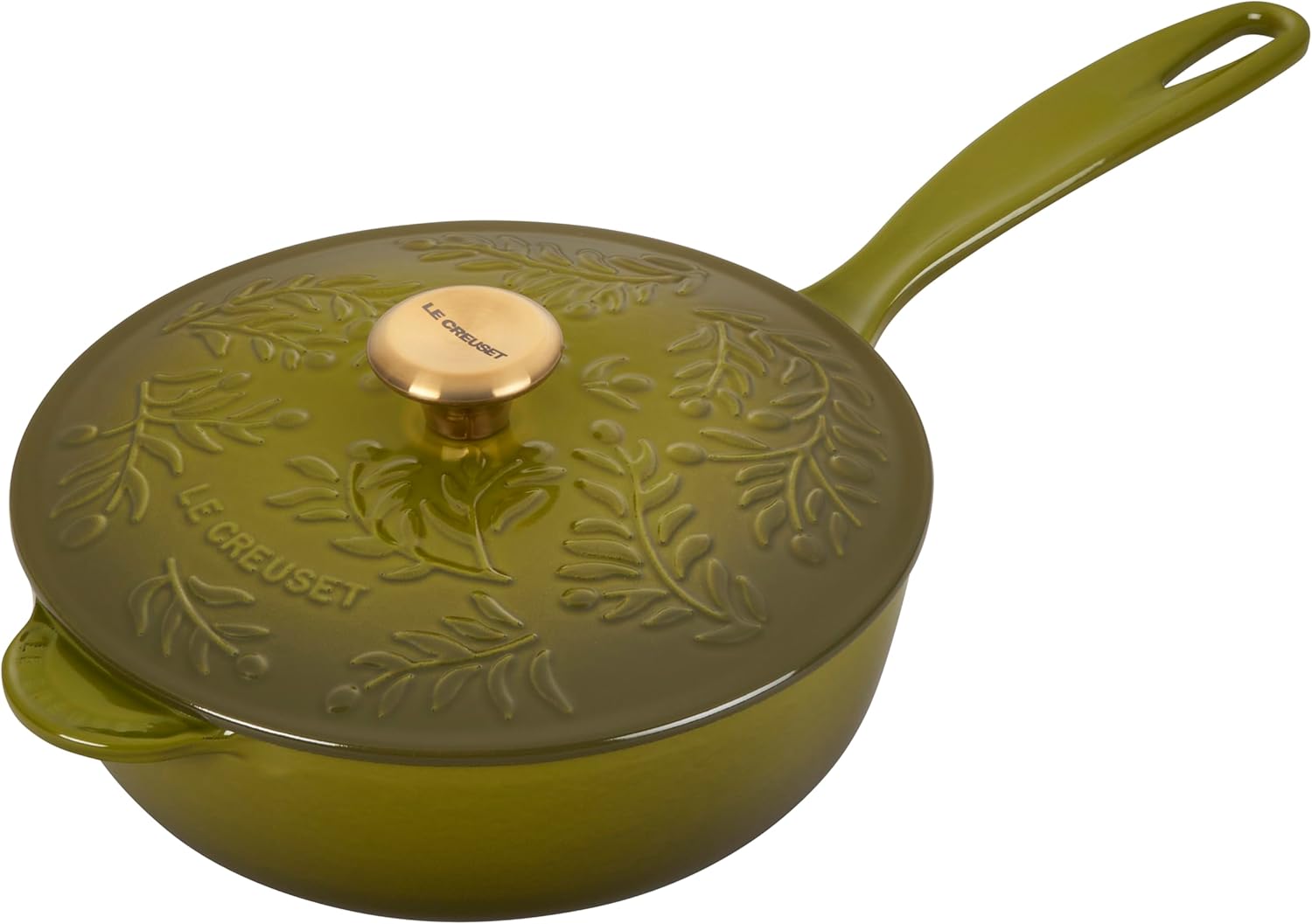 Amazon.com: Le Creuset Olive Branch Collection Cast Iron Traditional ...