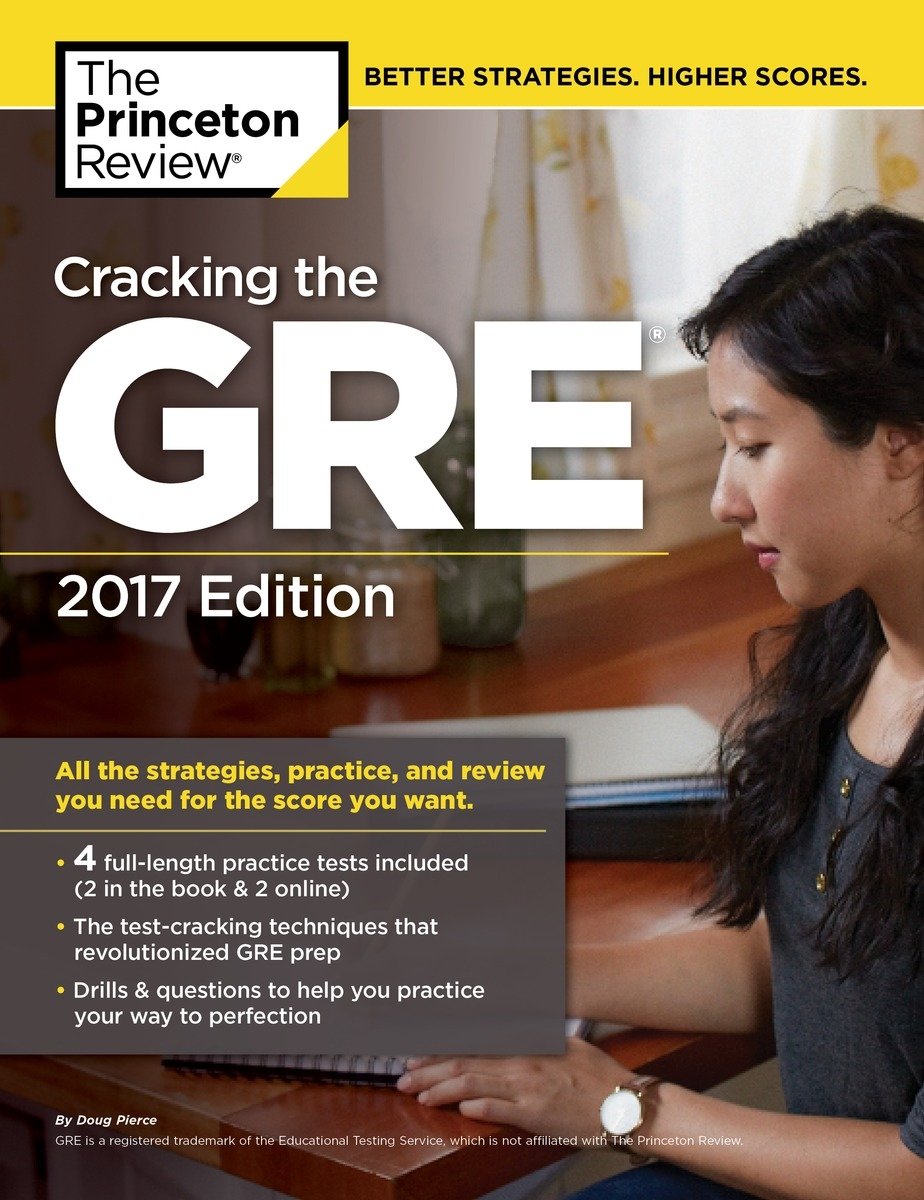 Amazon | Cracking the GRE with 4 Practice Tests, 2017 Edition (Graduate ...