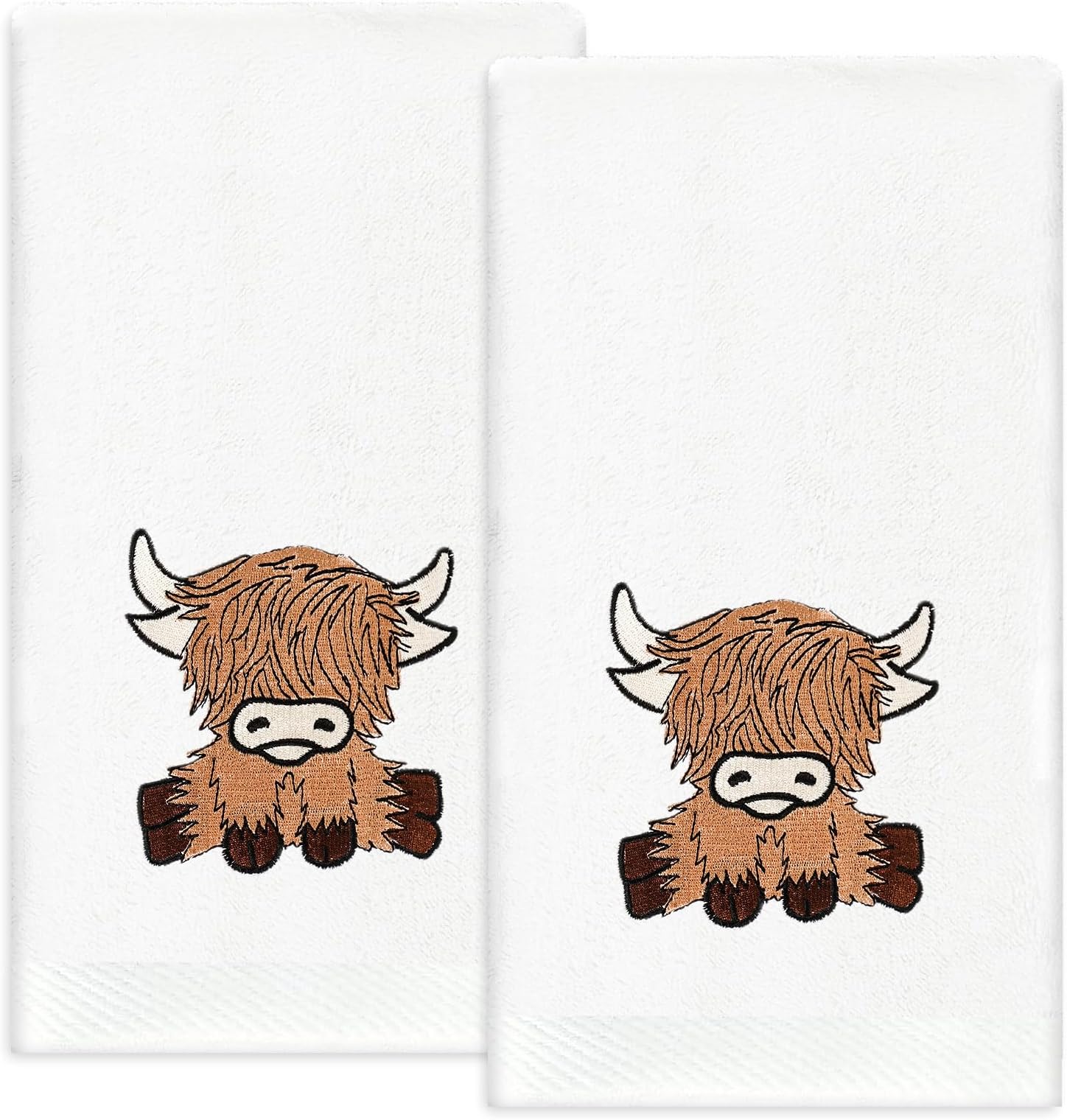Amazon.com: Bathroom Towel Set - Ultra Soft Cow Coral Fleece Towel Set ...