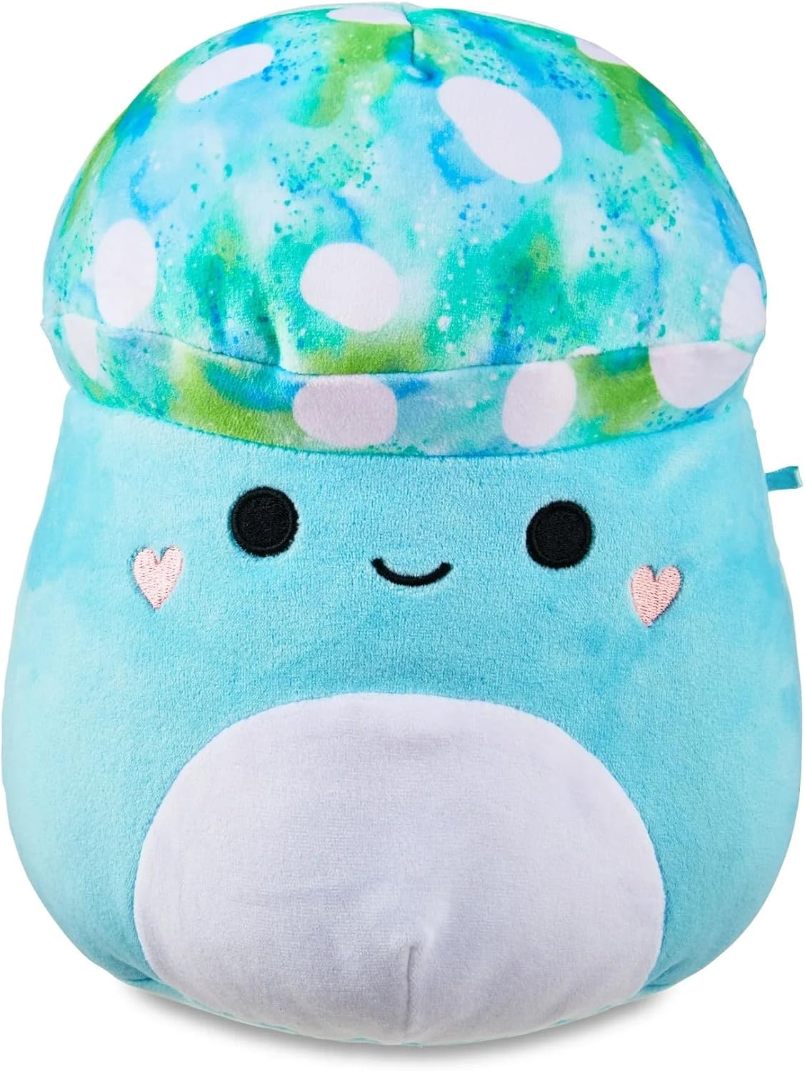 Amazon.com: Squishmallows 8" Valentines Mully The Mushroom, Blue : Toys ...