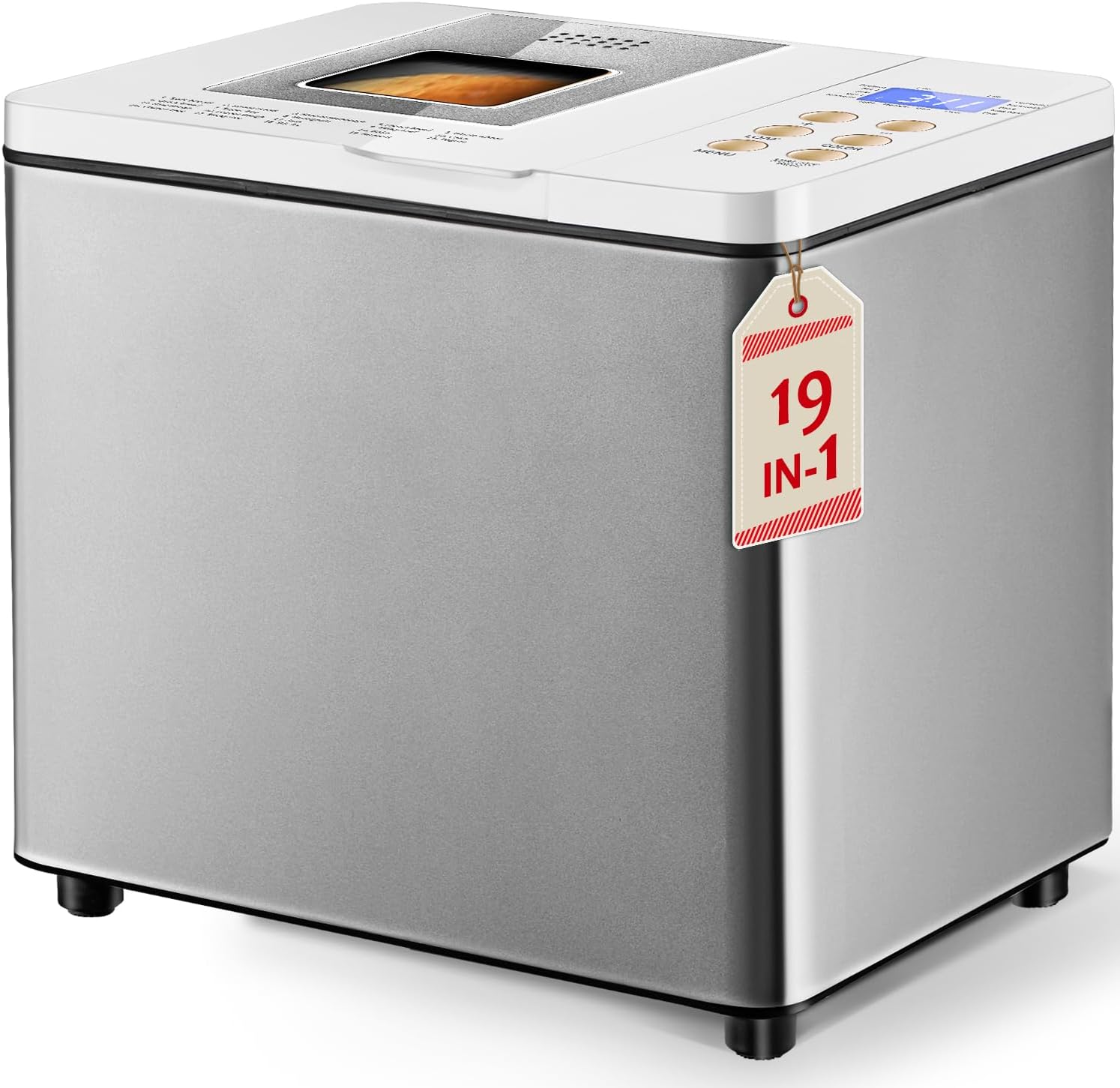 Amazon.com: Oster Expressbake Breadmaker, 2-lb. Loaf Capacity, 2 lb ...