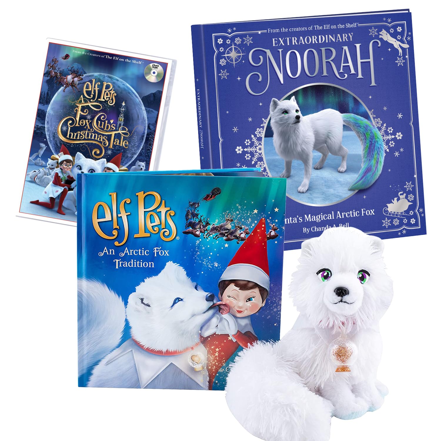 Amazon.com: The Elf on the Shelf Arctic Fox Set: Arctic Fox Tradition ...