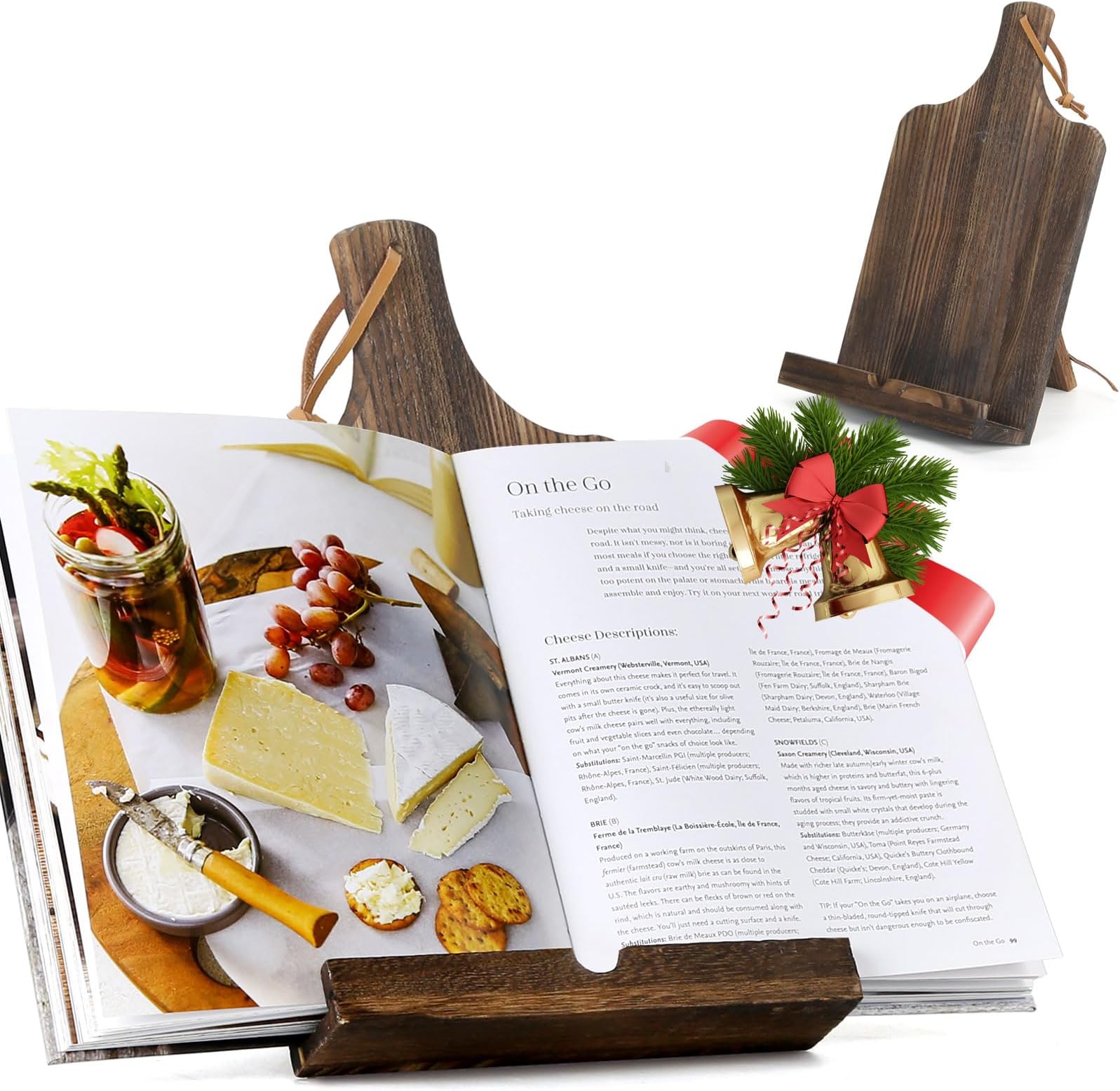 Amazon.com: Soligt Cookbook Stand for Kitchen Counter Adjustable iPad ...