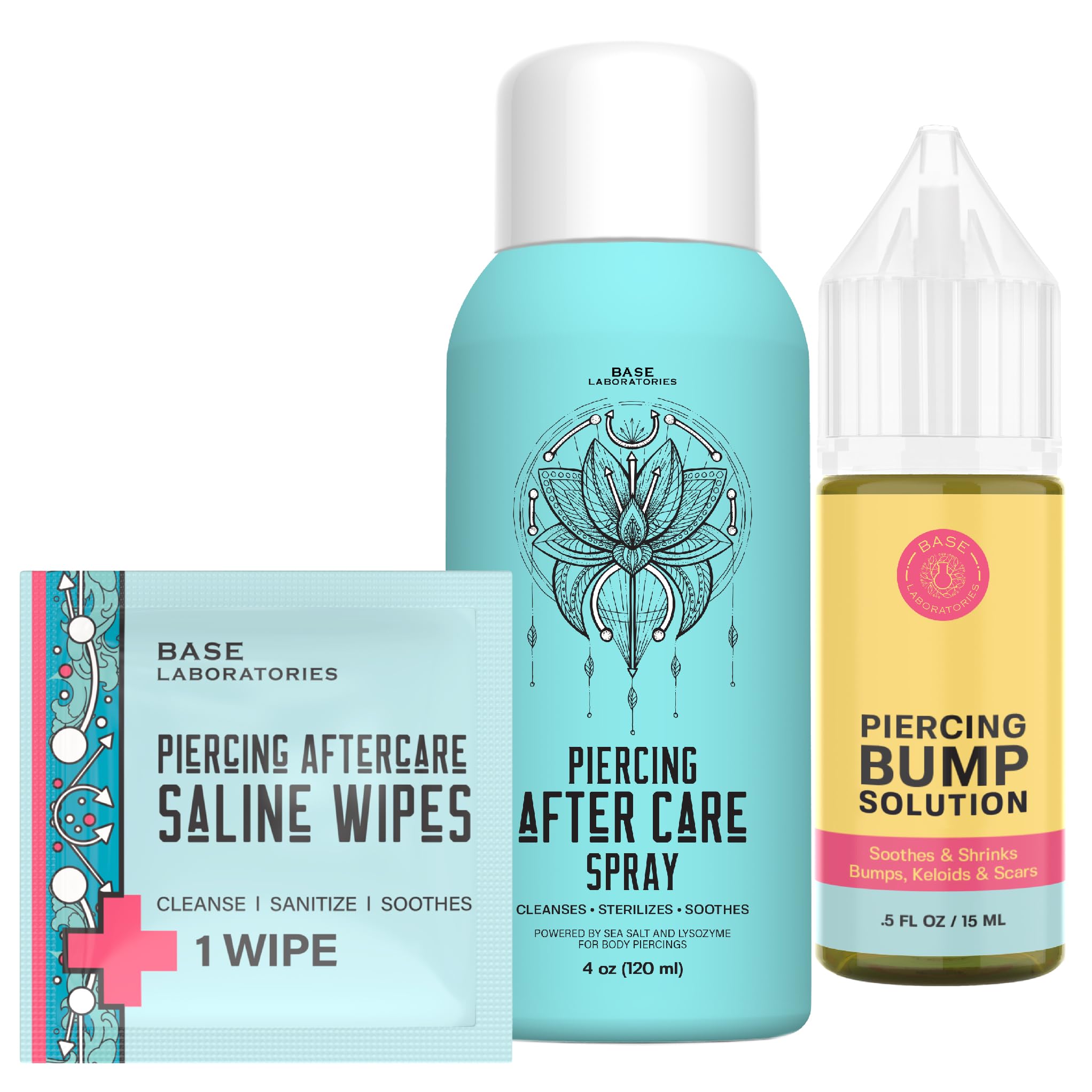 Amazon.com: Piercing Aftercare Kit – Piercing Aftercare Wipes, Piercing ...