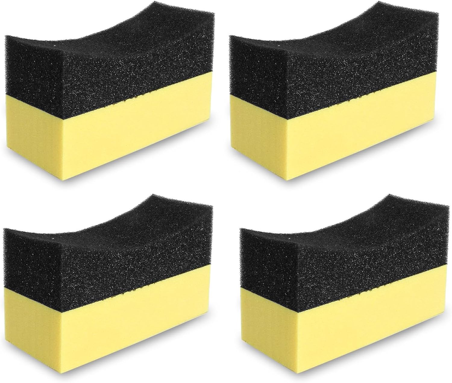 Amazon.com: Uenhoy 4 Pcs Tire Contour Dressing Applicator Pads Tire ...