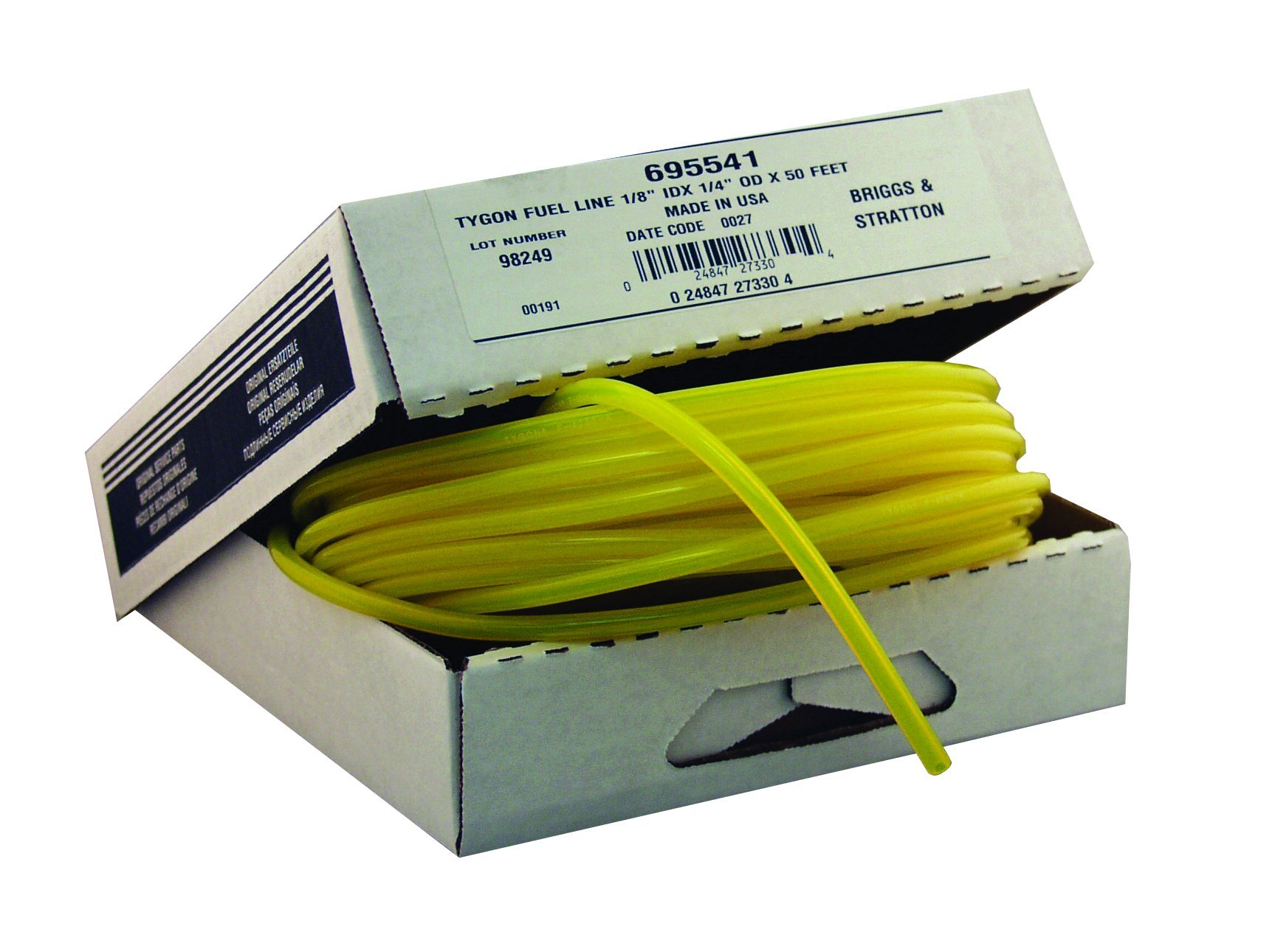 Amazon.com : Briggs & Stratton 695541 Tygon Bulk Fuel Line 1/8-Inch ...