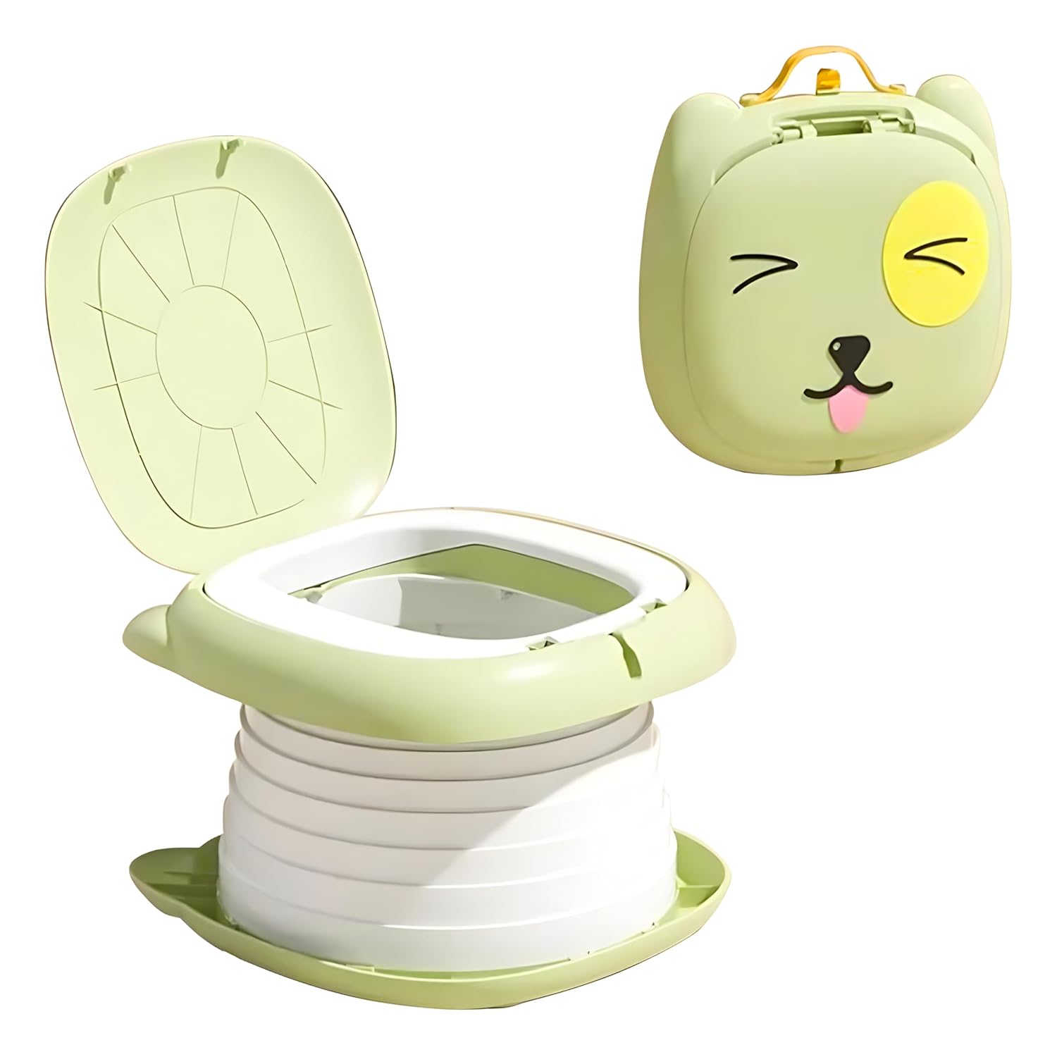 Koochie-Koo Plastic Potty Training Seat for Toddlers, Easy to Carry ...