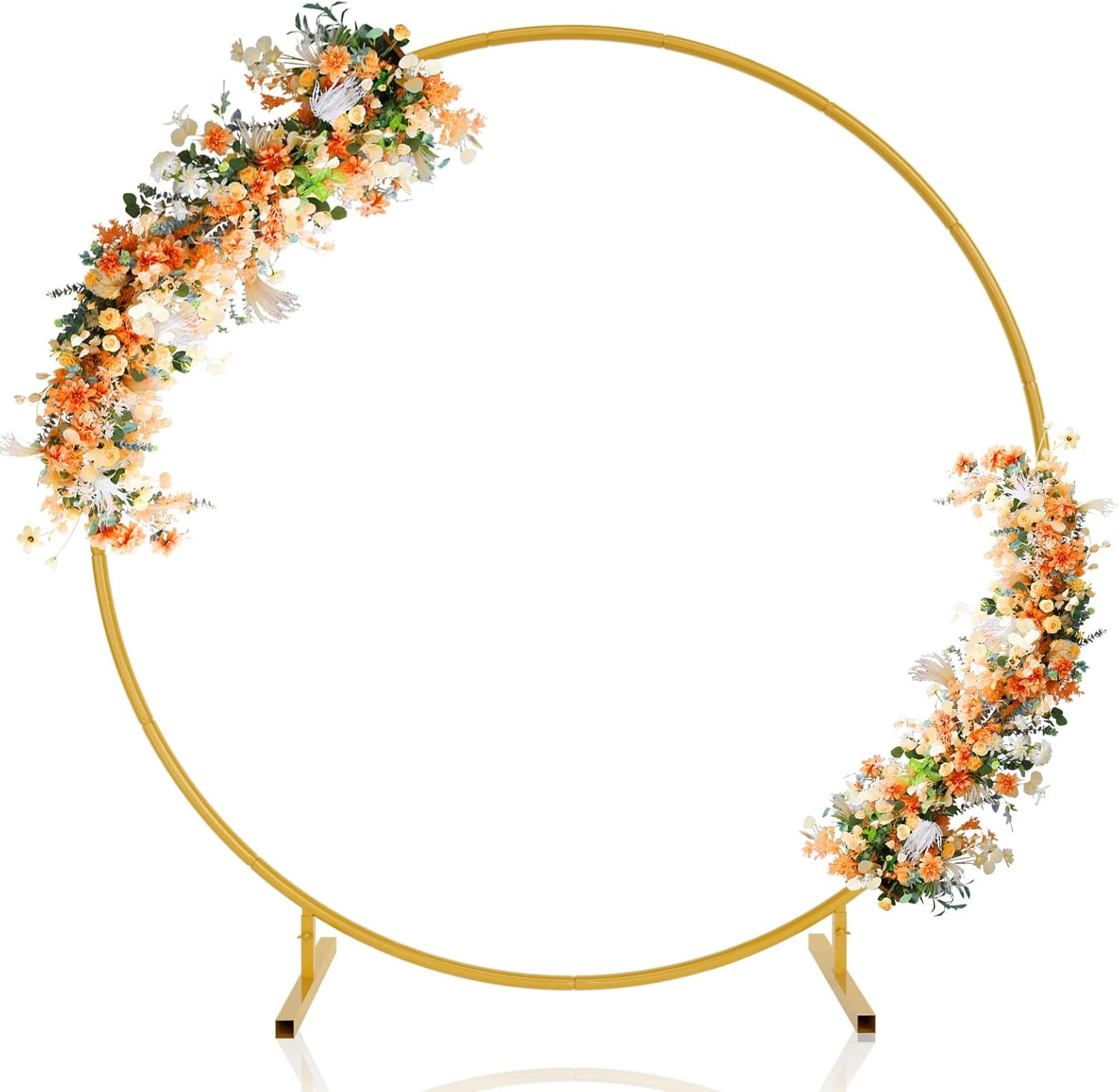 Amazon.com : 6.6ft Round Backdrop Stand, Stable Circle Backdrop Stand ...