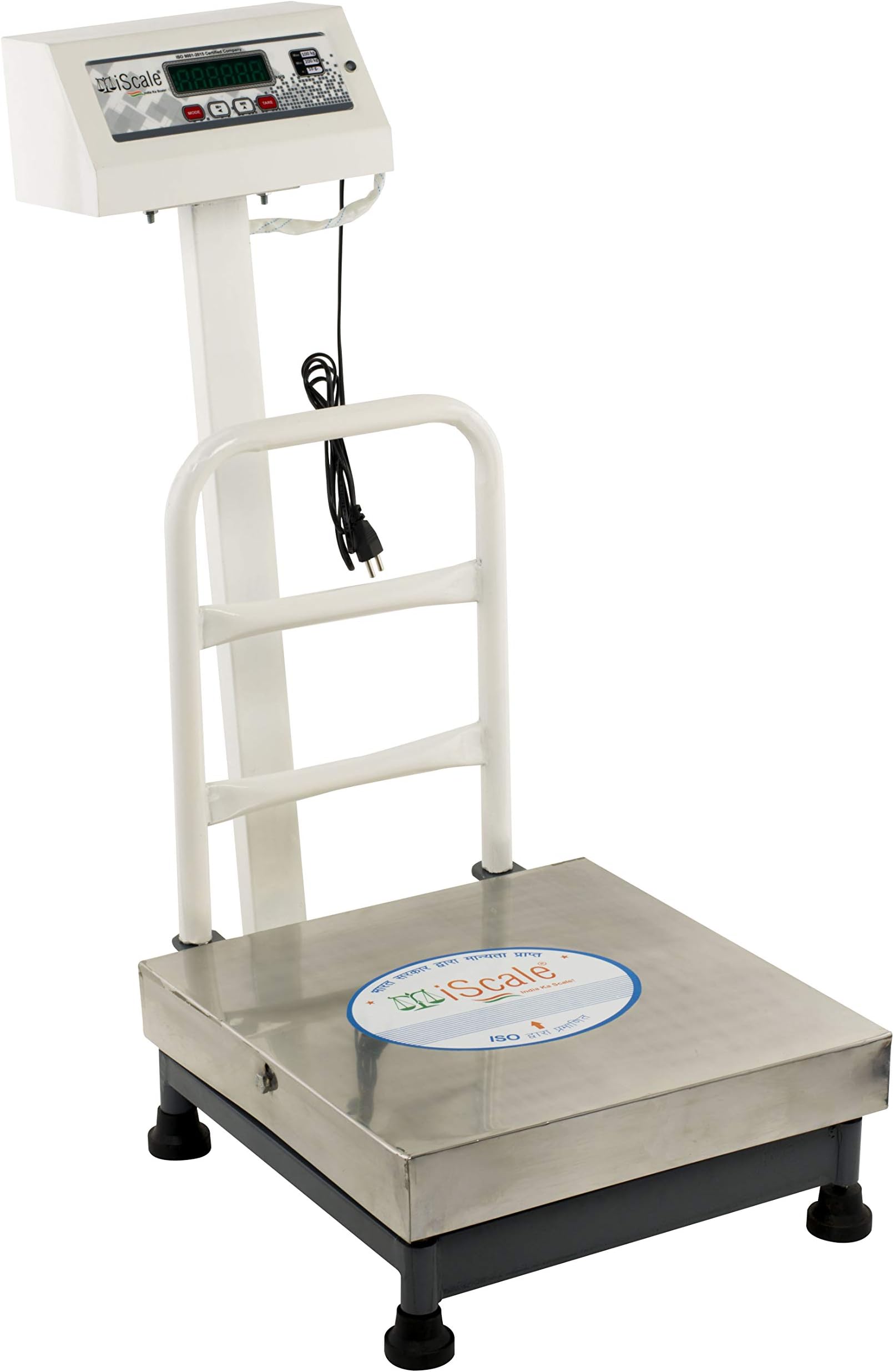 iScale Electronic Platform Weighing Scale 50Kg Capacity 5g Accuracy ...