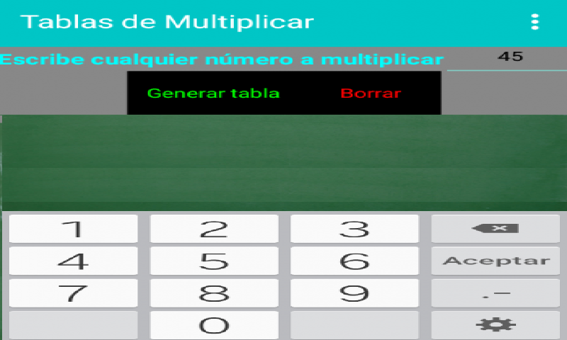 Math Tables - App on Amazon Appstore