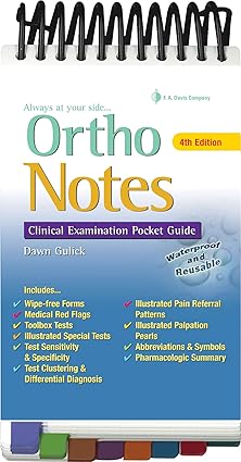 Ortho Notes: Clinical... by Gulick PT PhD ATC CSCS, Dawn T.