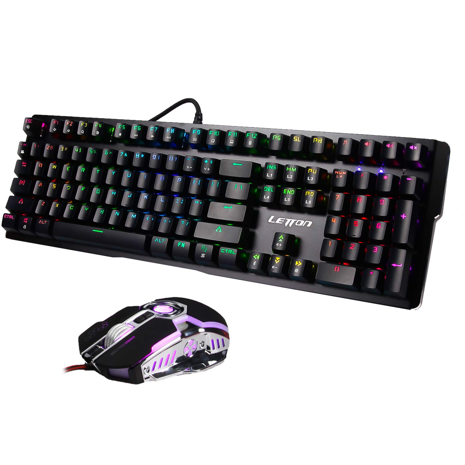 Electronikz - DD dedeo Mechanical Gaming Keyboard and Mouse Combo ...