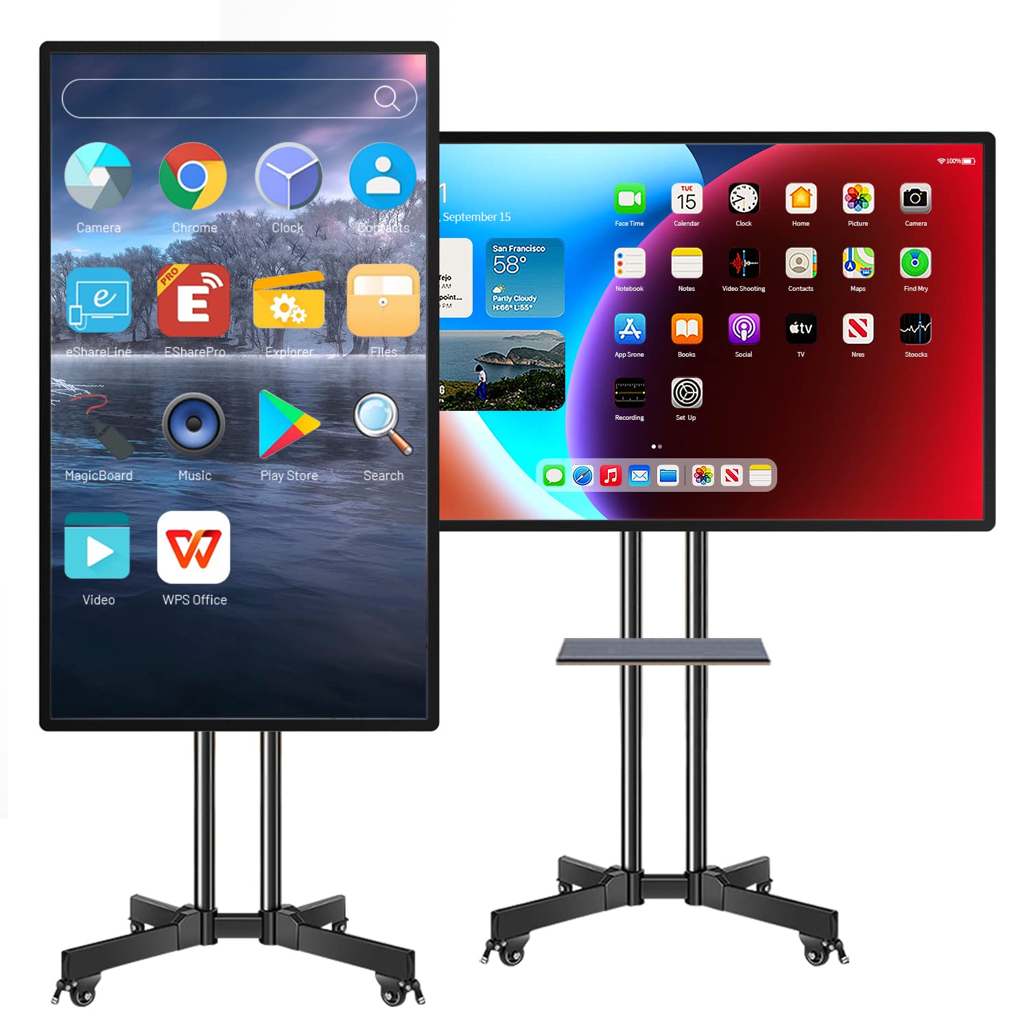 Buy Smart Board, 43 Inch JYXOIHUB Electronic Whiteboard, Digital ...