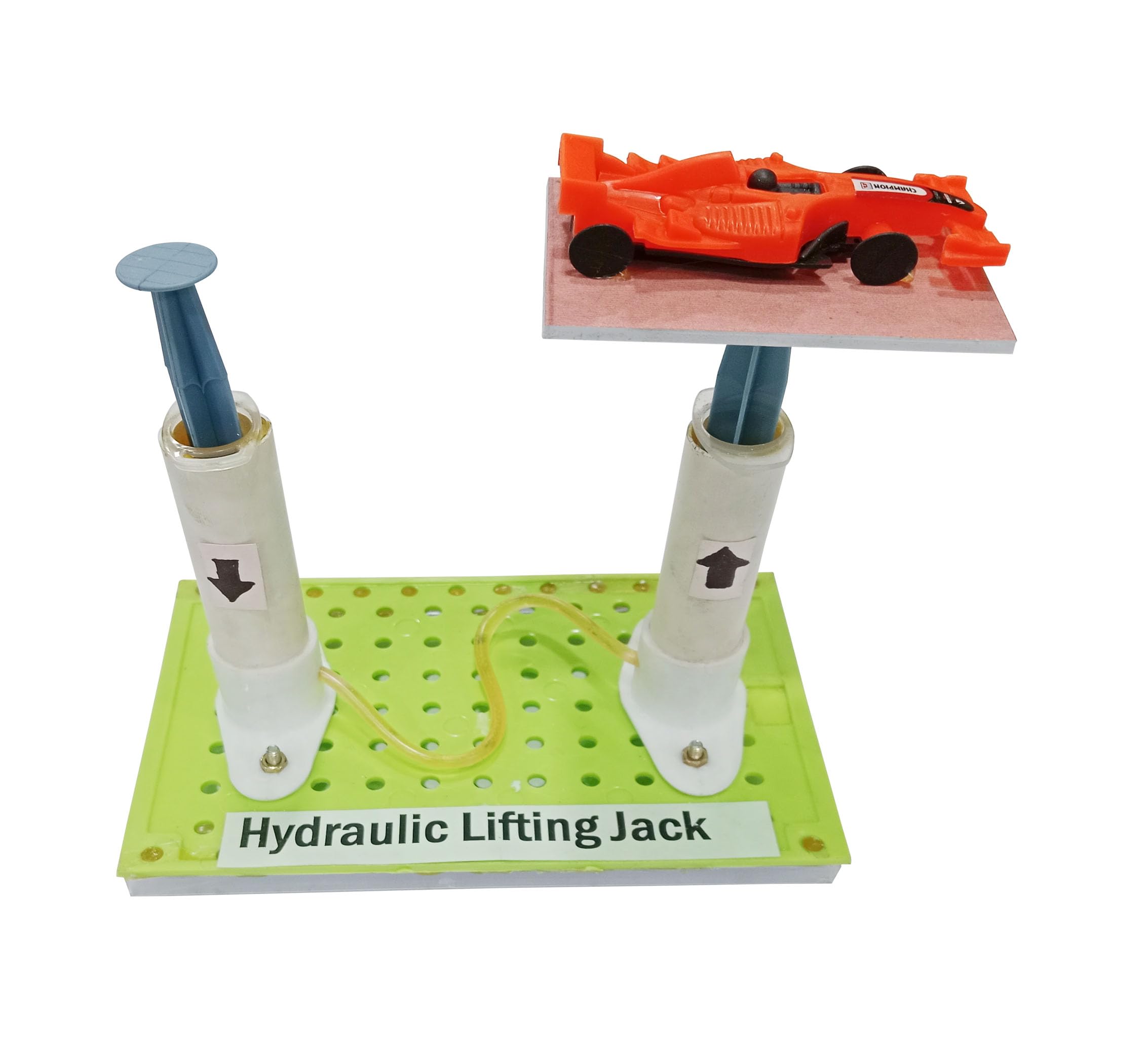 Buy Hydraulic Lifting Jack Physics School Science Working Project ...