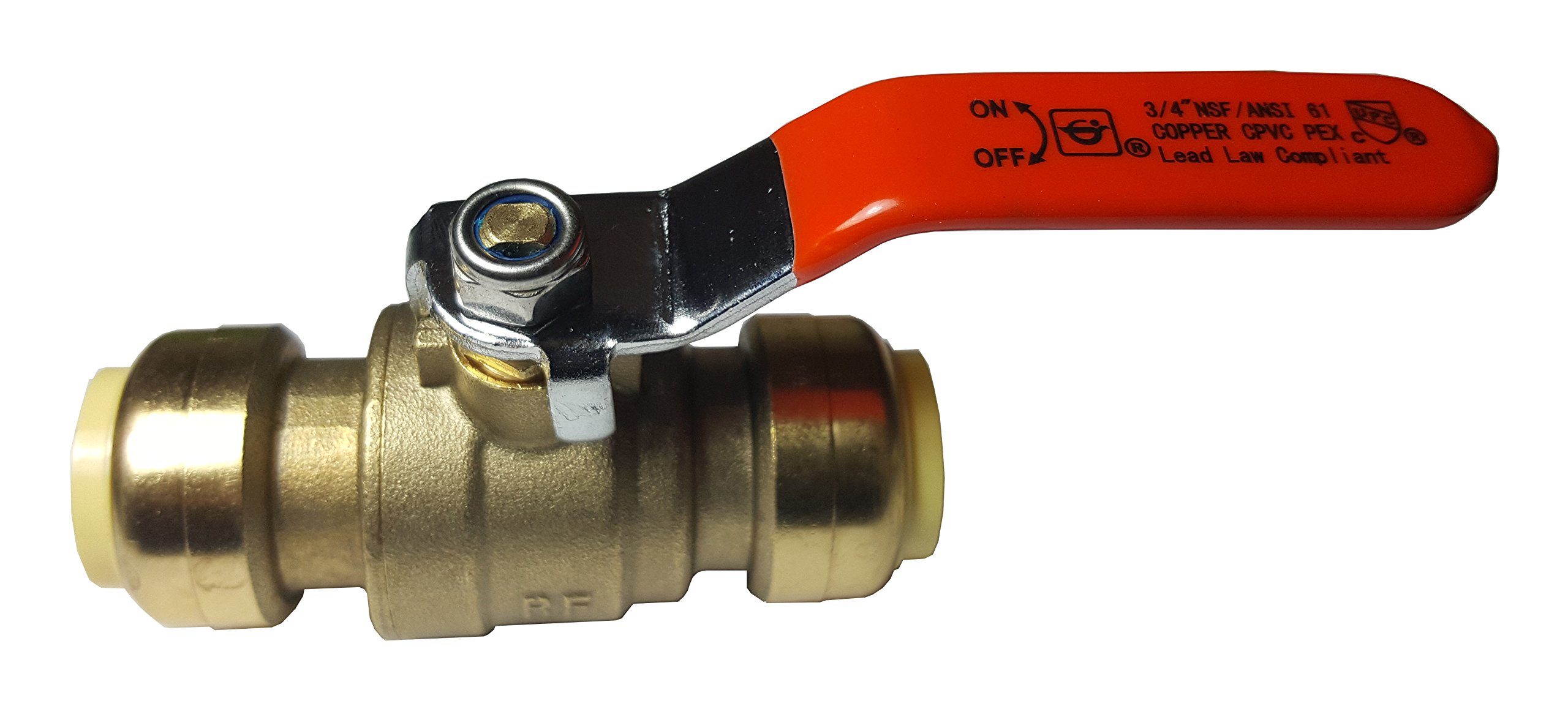 Amazon.com: 1 Pc. XFITTING 3/4" Push Fit Ball Valve : Industrial ...