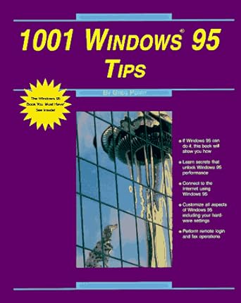 Amazon | 1001 Windows 95 Tips | Perry, Greg M., King, Konrad, Jamsa ...