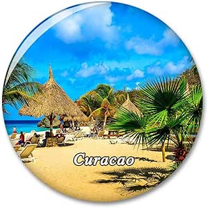 Amazon.com: Curacao Fridge Magnet Decorative Magnet Bottle Opener ...