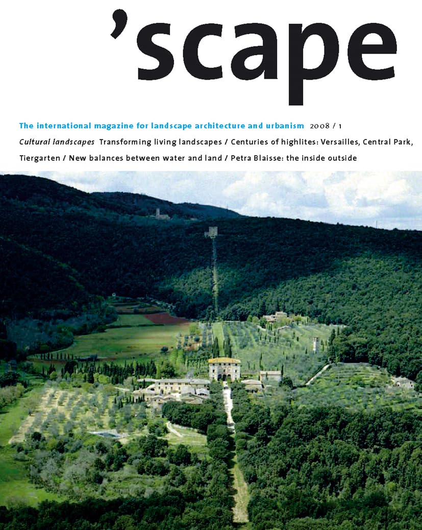 Buy SCAPE 1 2008: THE INTERNATIONAL MAGAZINE FOR LANDSCAPE ARCHITECTURE ...